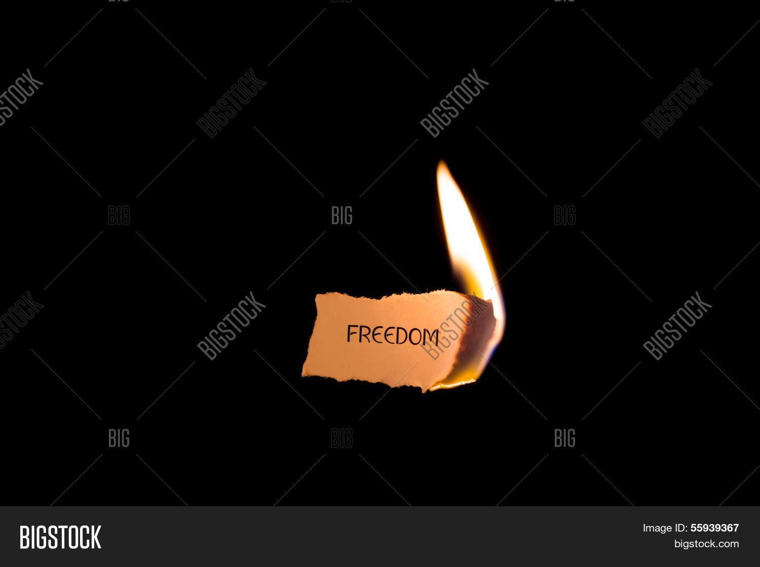 Freedom On Fire Image & Photo (Free Trial) | Bigstock