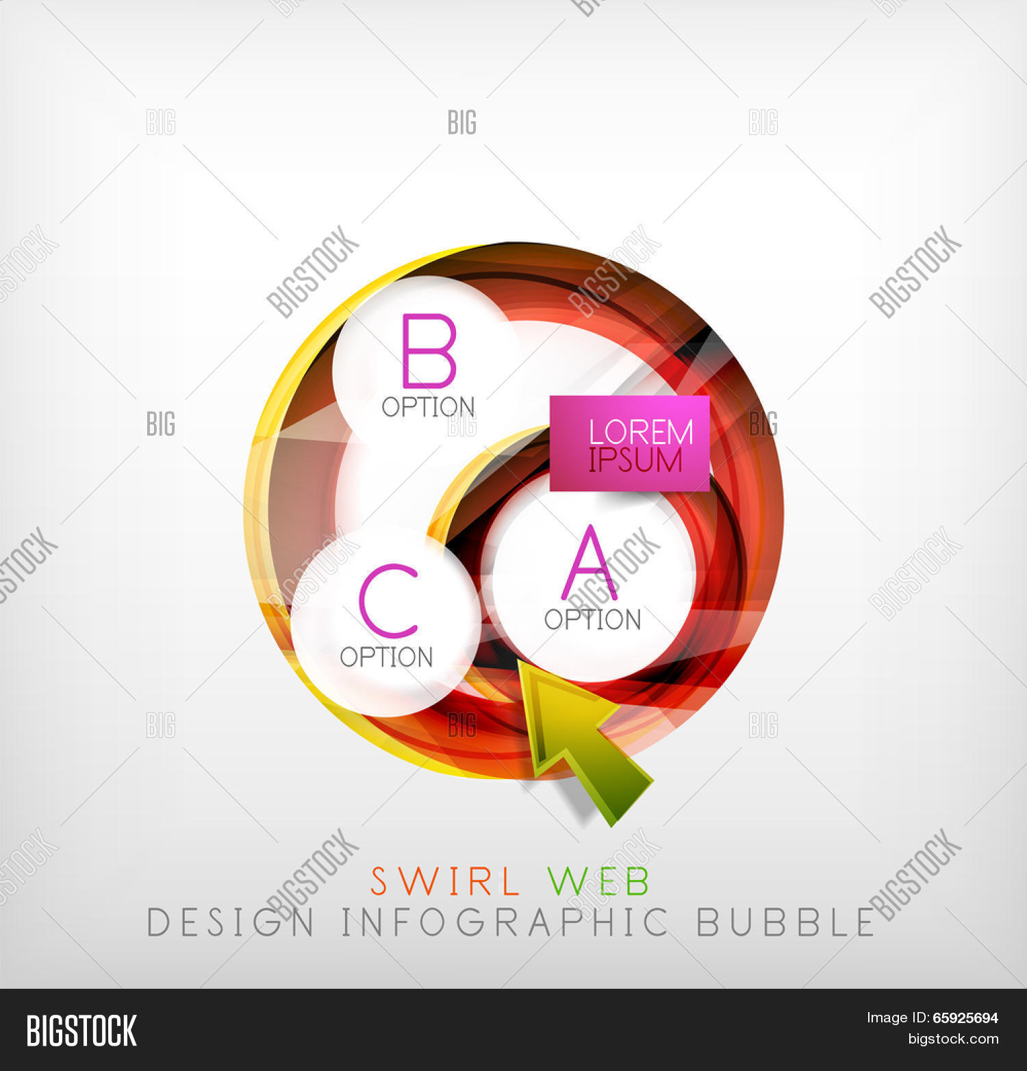 Circle Web Design Vector & Photo (Free Trial) | Bigstock