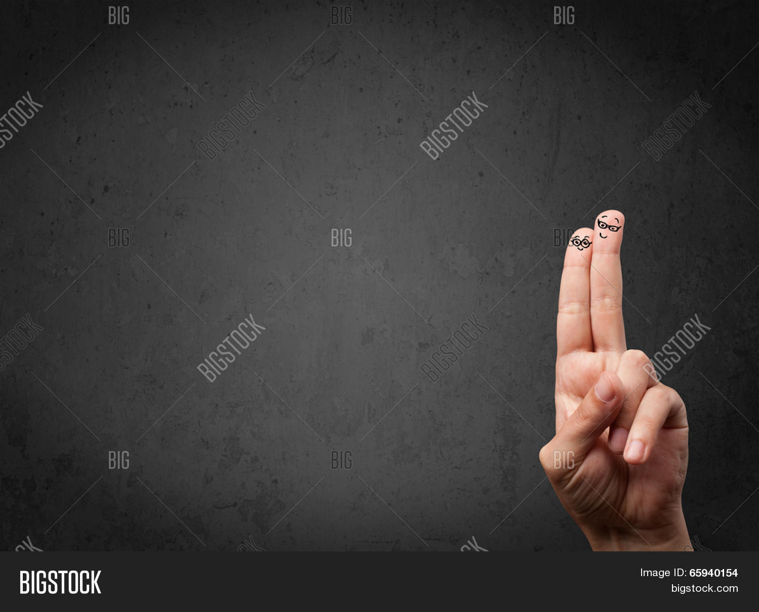 Happy Finger Smileys Image & Photo (Free Trial) | Bigstock