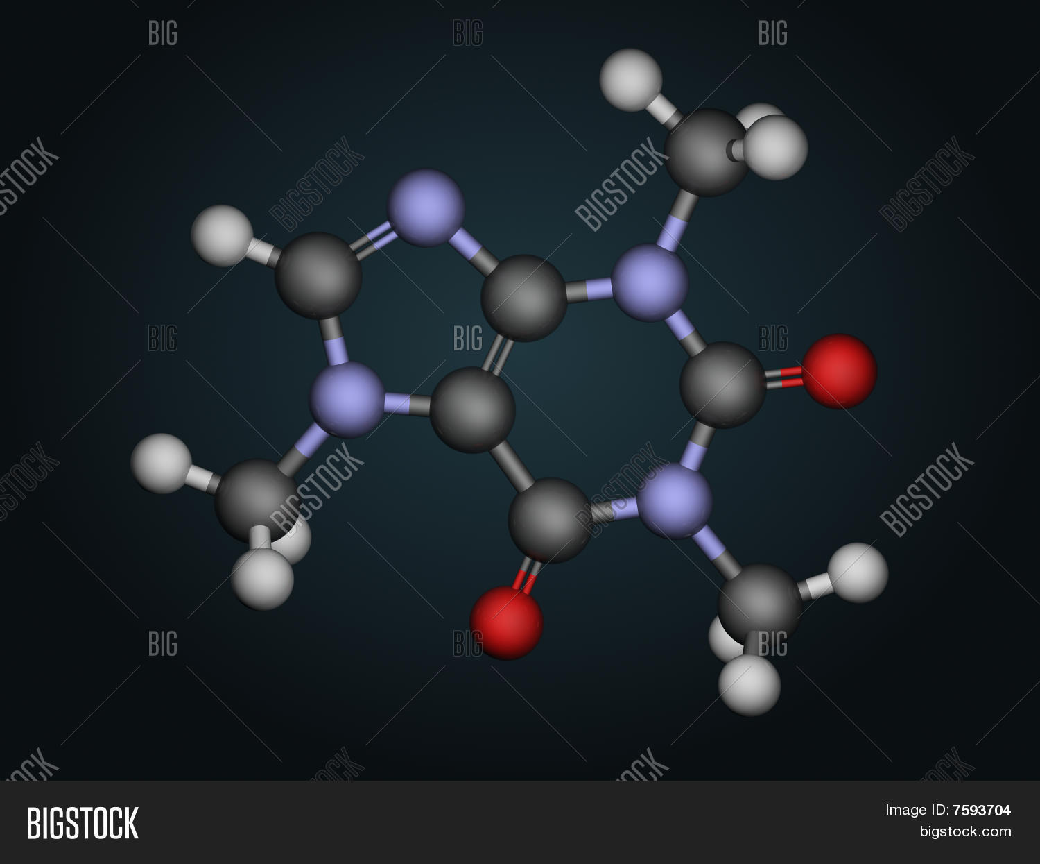 Molecular Structure Image & Photo (Free Trial) | Bigstock