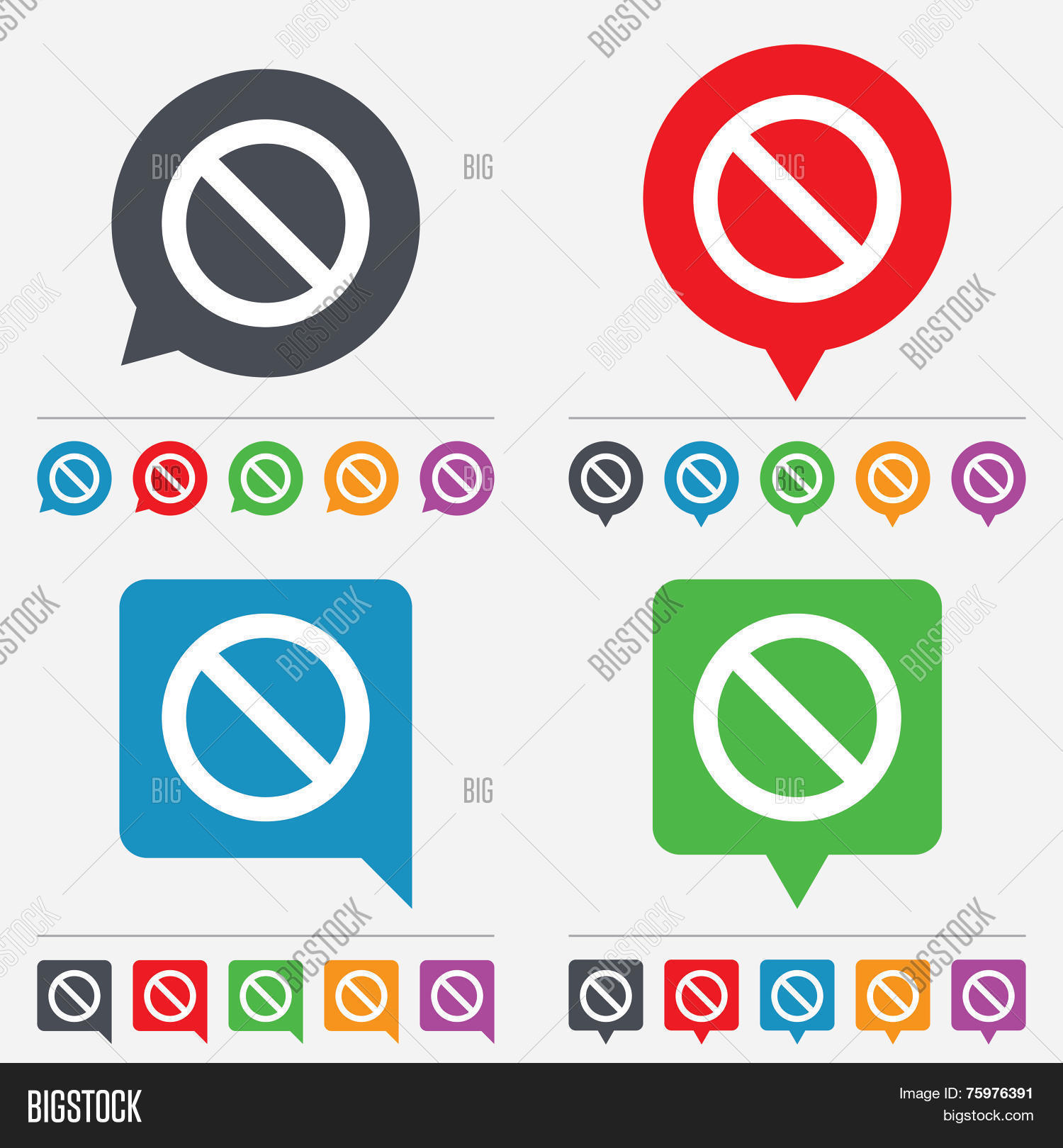 Blacklist Sign Icon. Vector & Photo (Free Trial) | Bigstock