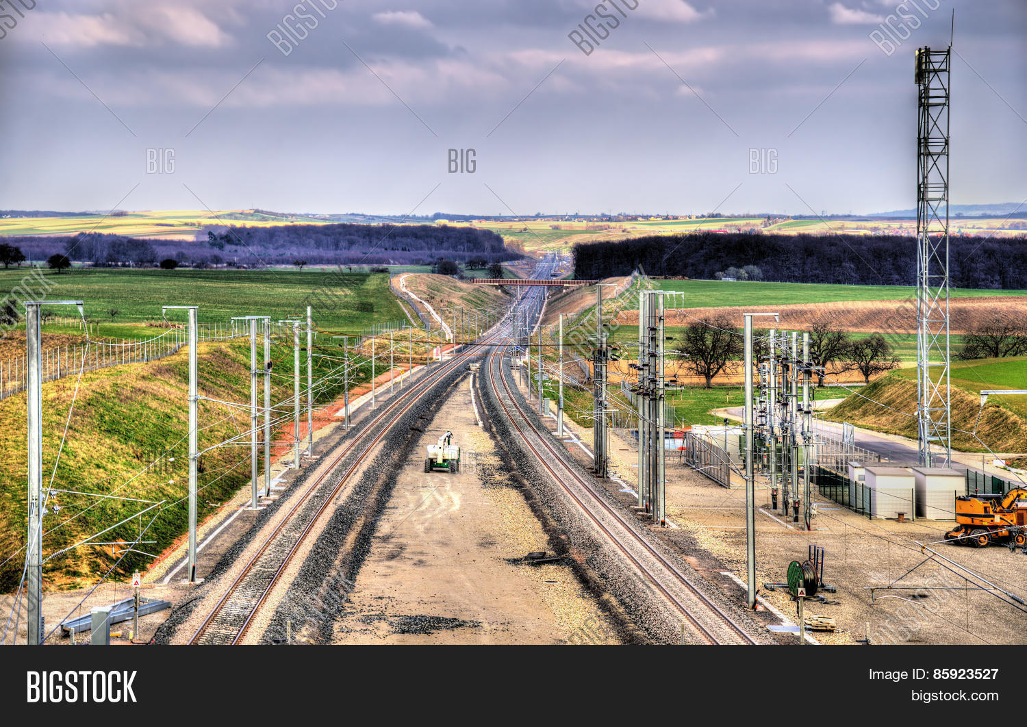 High-speed Railway Lgv Image & Photo (Free Trial) | Bigstock