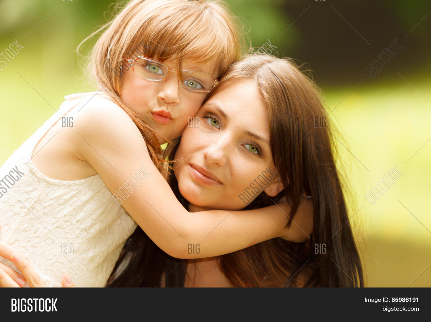 Little Girl Hugging Image & Photo (Free Trial) | Bigstock