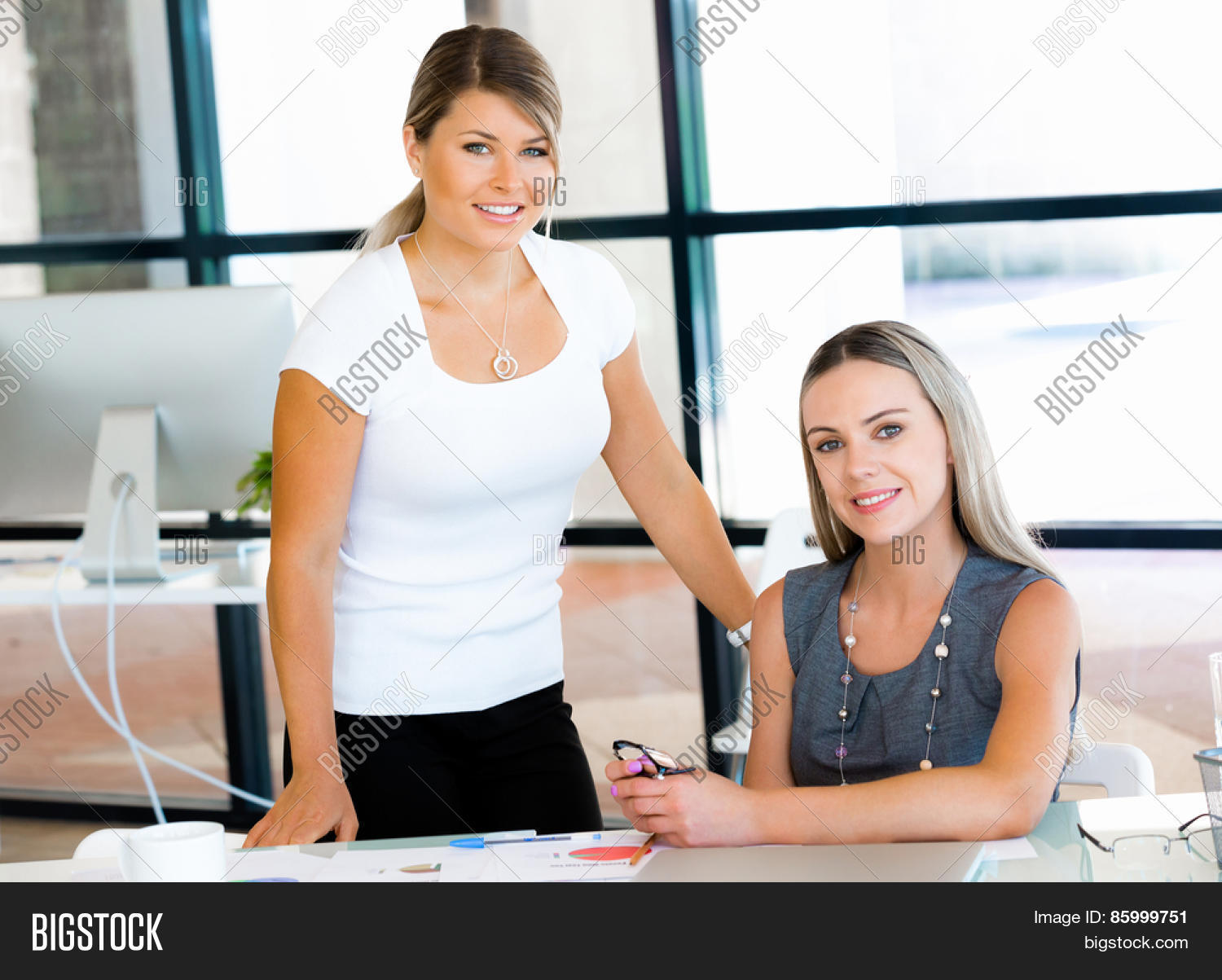 Two Collegues Office Image & Photo (Free Trial) | Bigstock