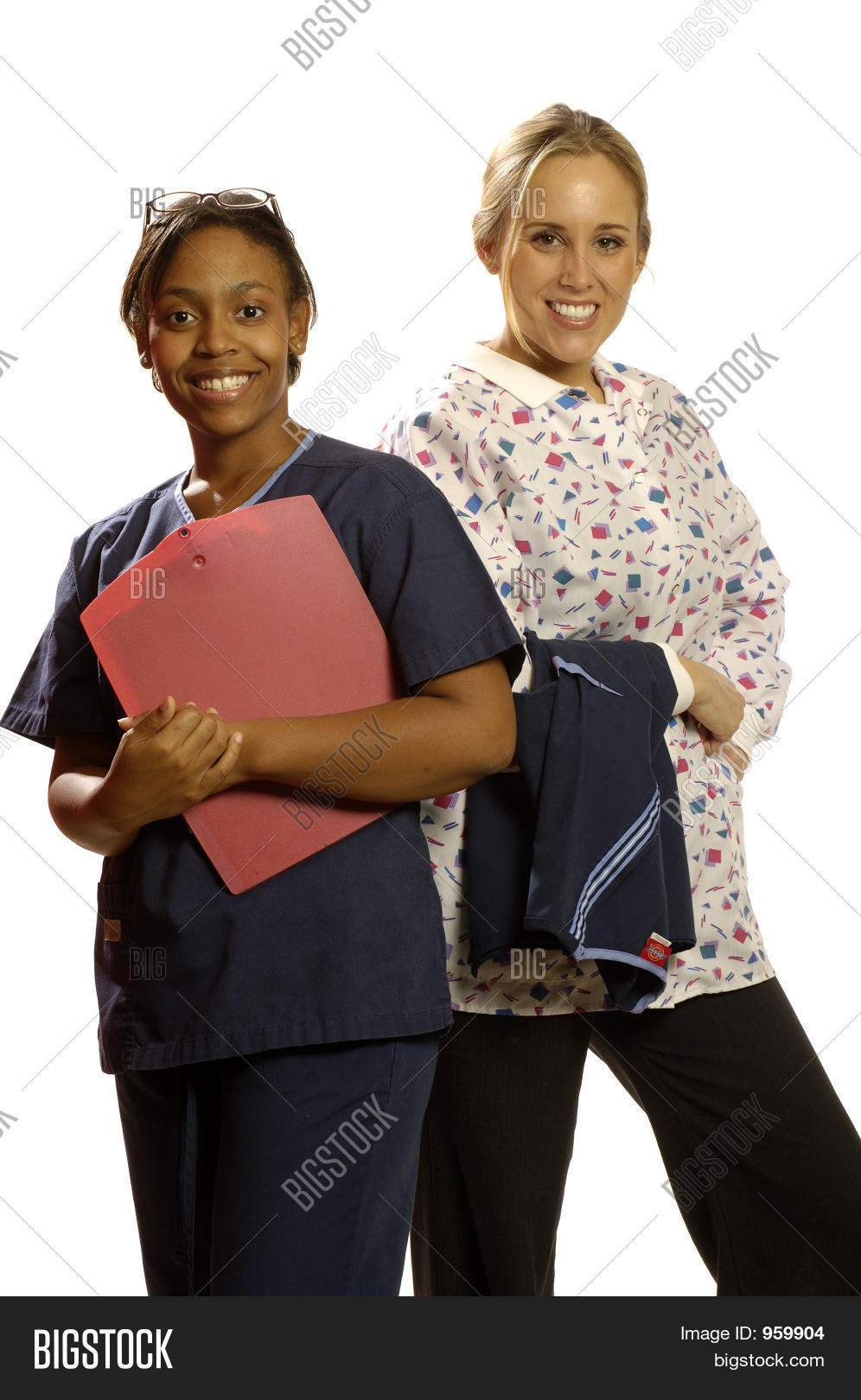 Two Nurses Image & Photo (Free Trial) | Bigstock