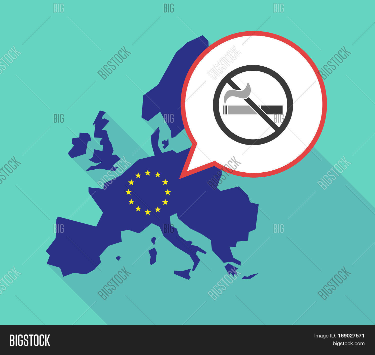 Map Eu Map No Smoking Vector & Photo (Free Trial) | Bigstock