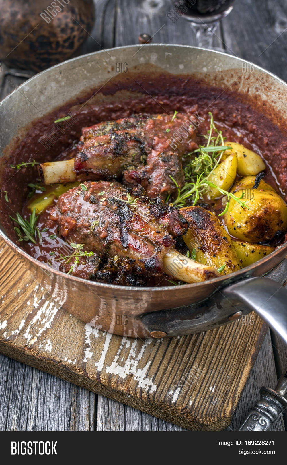 Lamb Knuckles Freid Image & Photo (Free Trial) | Bigstock