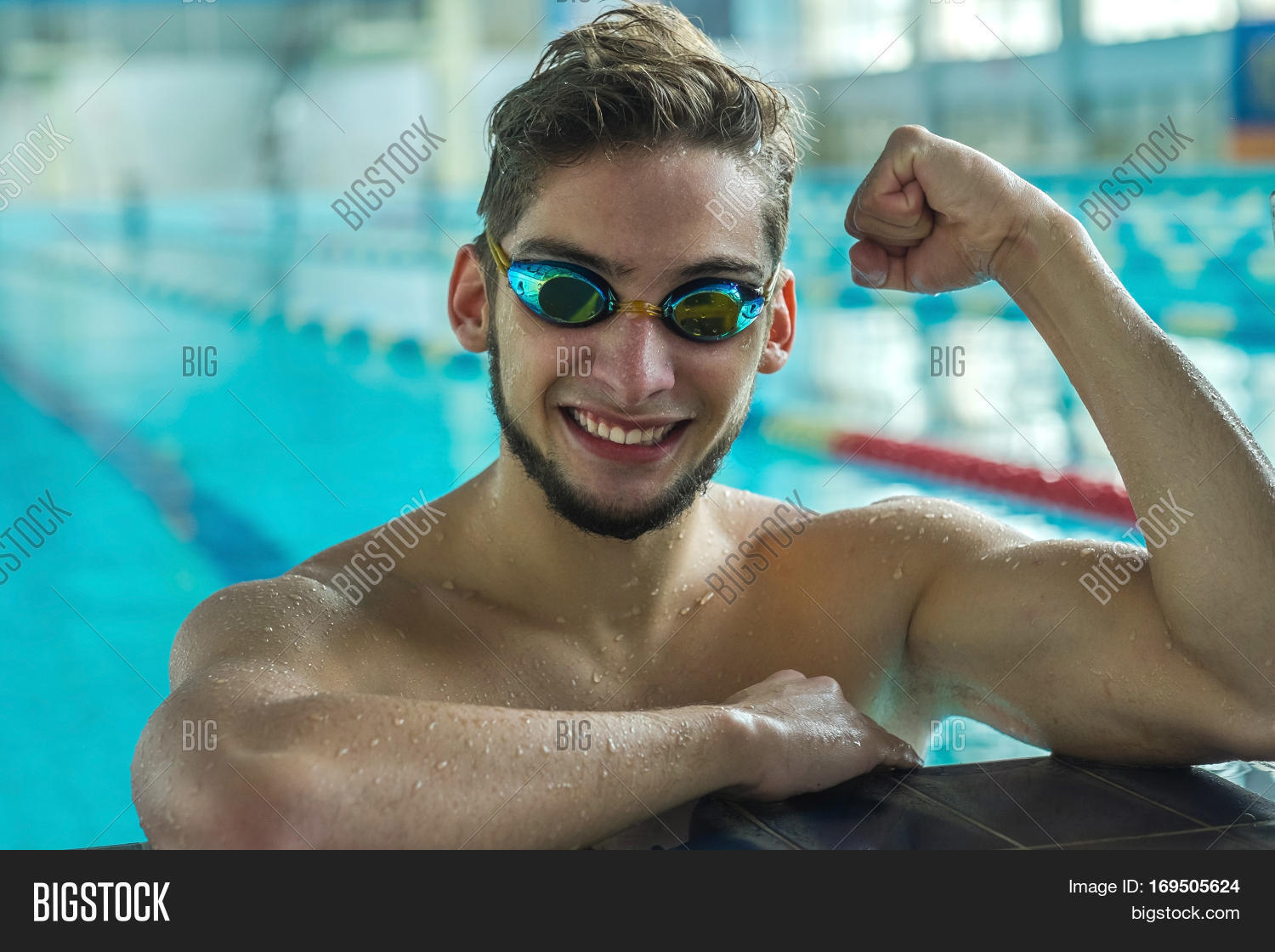 Swimmer Man. Portrait Image & Photo (Free Trial) | Bigstock