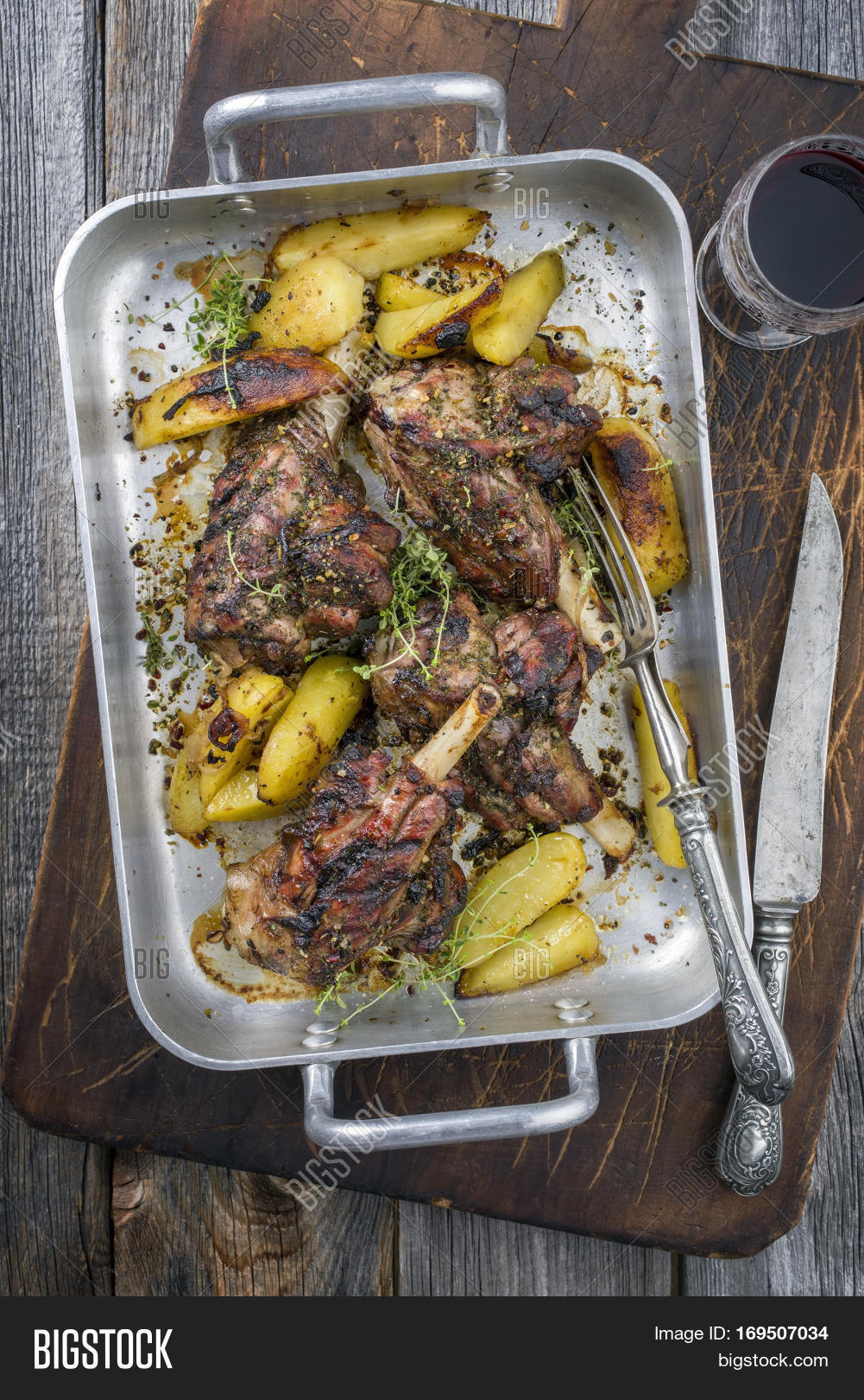 Barbecue Lamb Knuckles Image & Photo (Free Trial) | Bigstock
