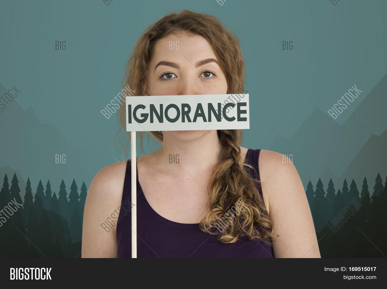 Adult Woman Ignorance Image & Photo (Free Trial) | Bigstock