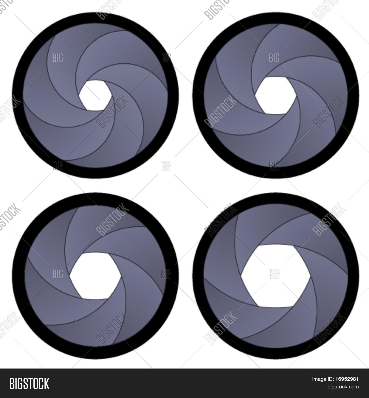 Vector Camera Shutter Vector & Photo (Free Trial) | Bigstock