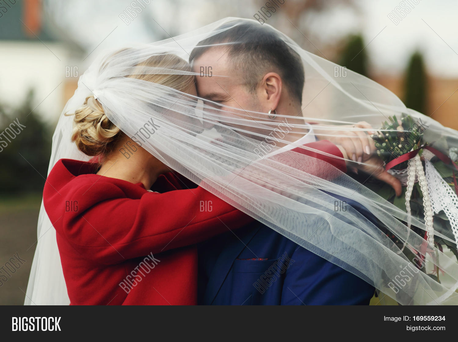 Veil Blown By Wind Image & Photo (Free Trial) | Bigstock