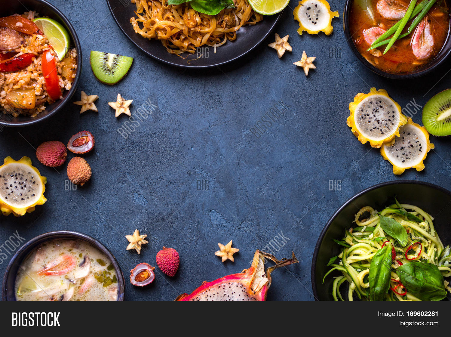 Thai Food Background Image & Photo (Free Trial) | Bigstock