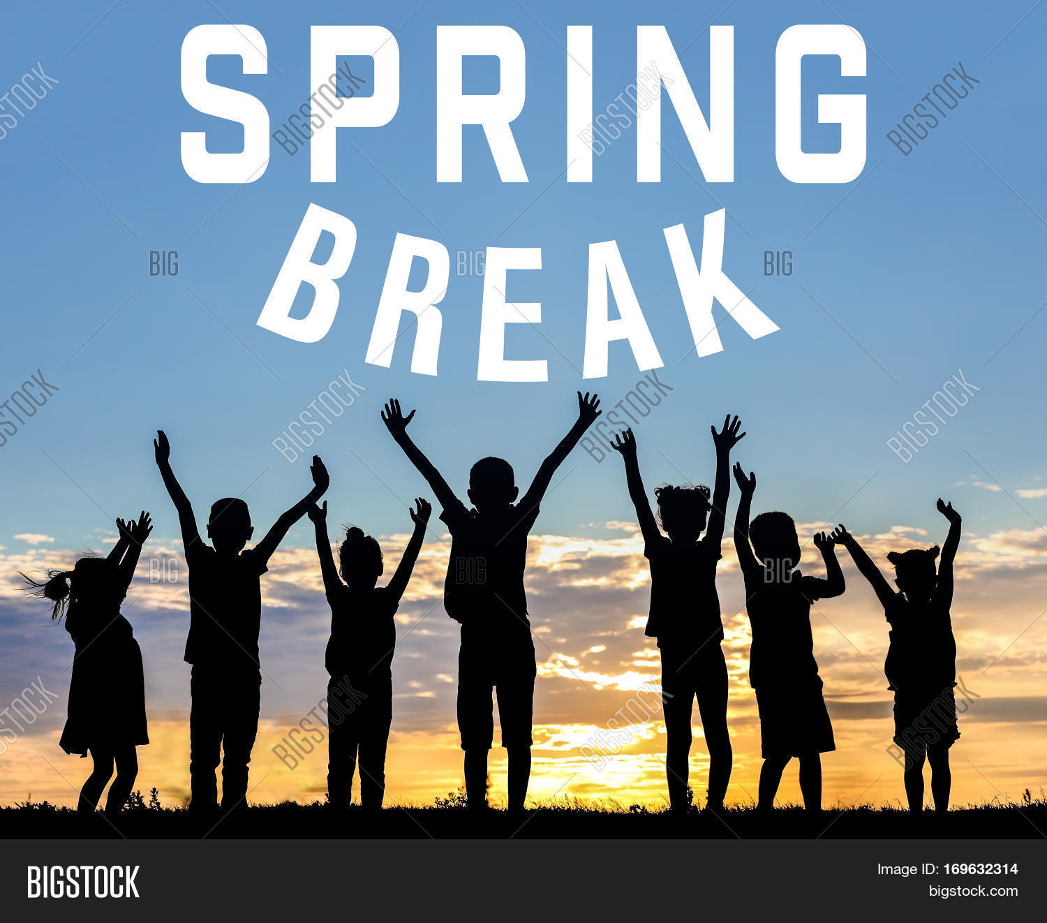 Text SPRING BREAK Image & Photo (Free Trial) | Bigstock