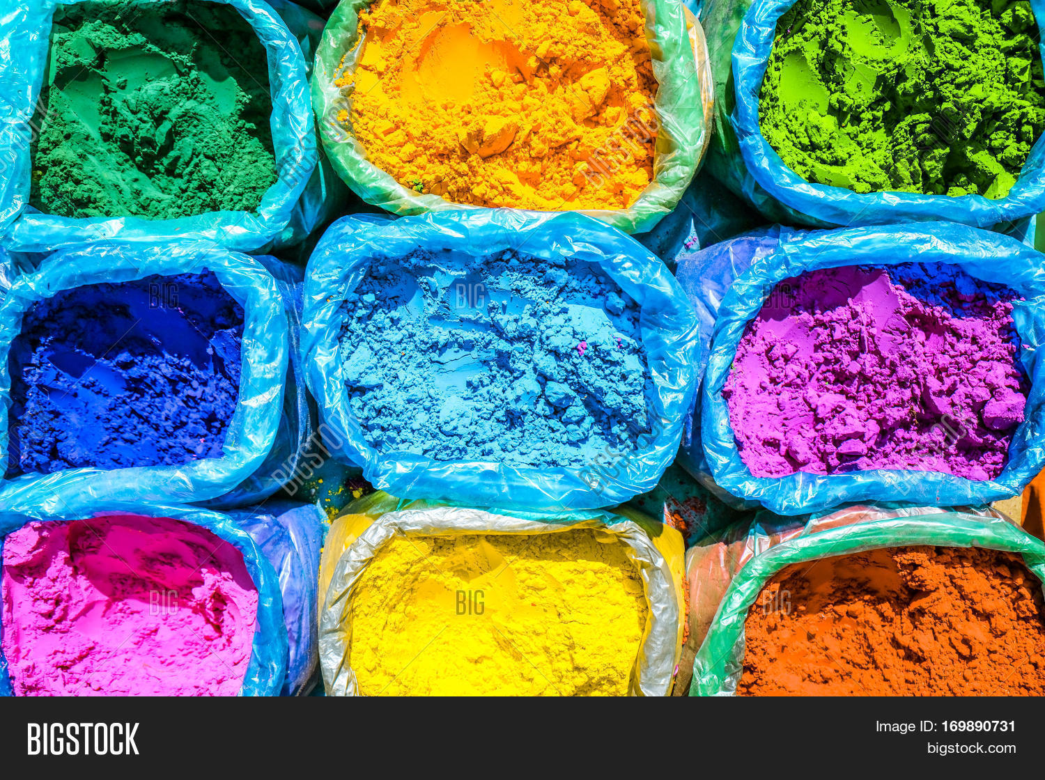 Colorful Powder Sale Image & Photo (Free Trial) | Bigstock