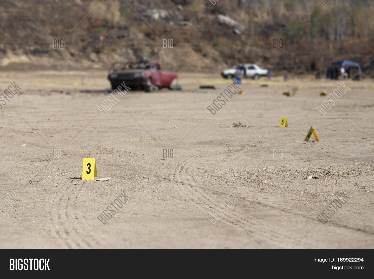 Evidence Marker Image & Photo (Free Trial) | Bigstock