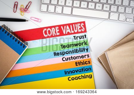 Core Values. Office Image & Photo (Free Trial) | Bigstock