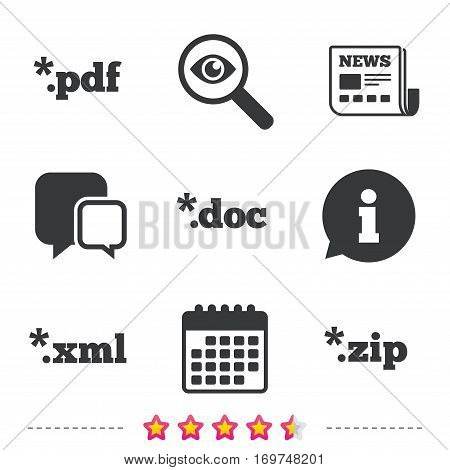 Document Icons. File Vector & Photo (Free Trial) | Bigstock