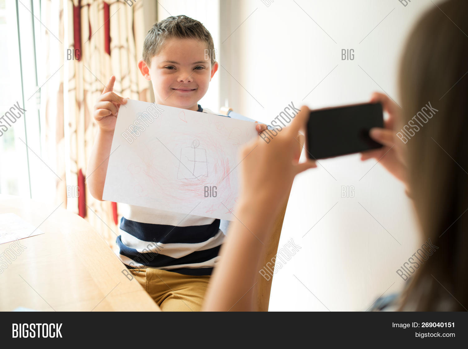 Little Boy Showing Off Image & Photo (Free Trial) | Bigstock