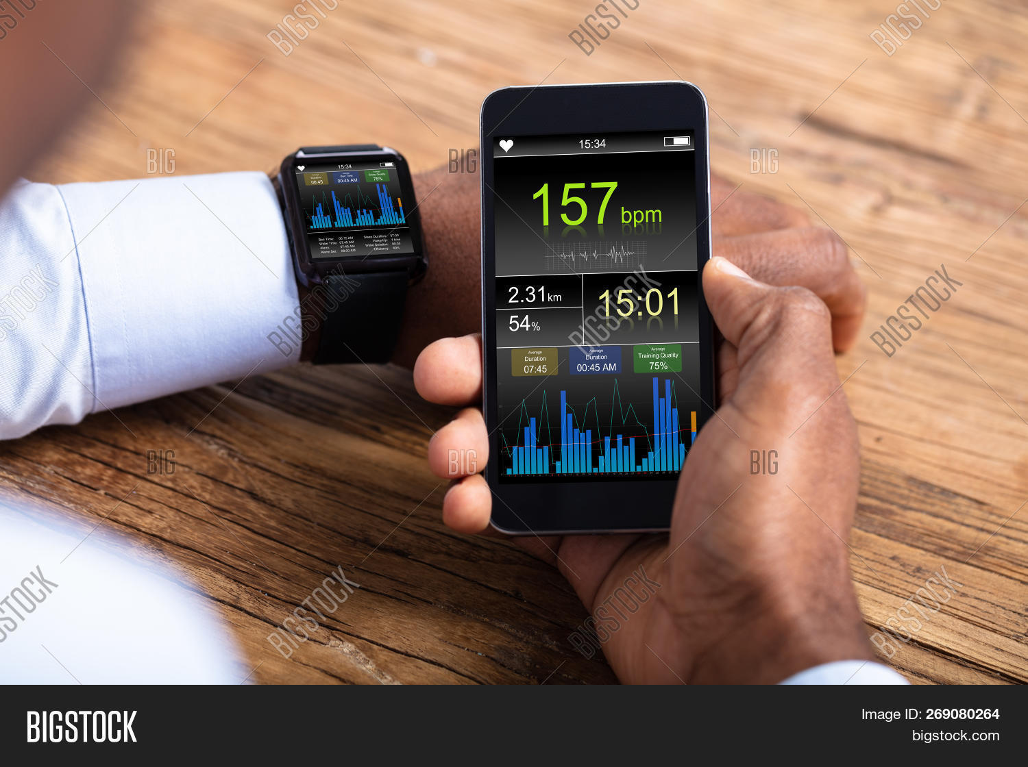 Man Smartwatch Image & Photo (Free Trial) | Bigstock