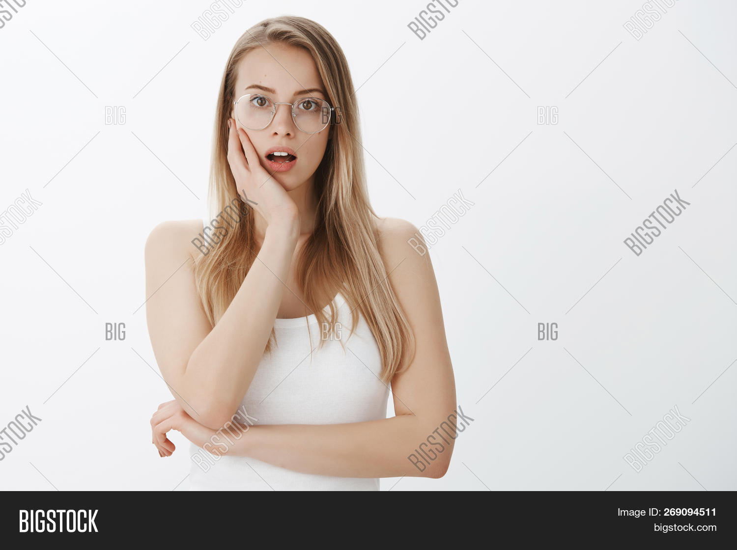 Girl Hearing Shocking Image & Photo (Free Trial) | Bigstock
