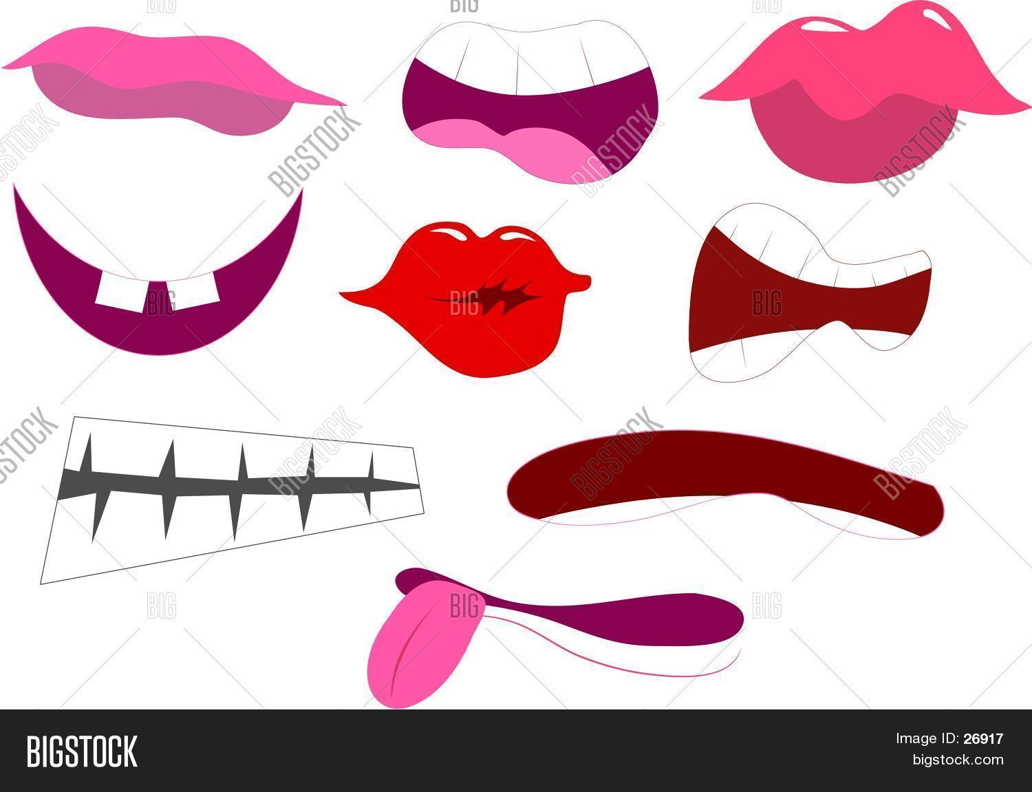 Cartoon Lips Image & Photo (Free Trial) | Bigstock