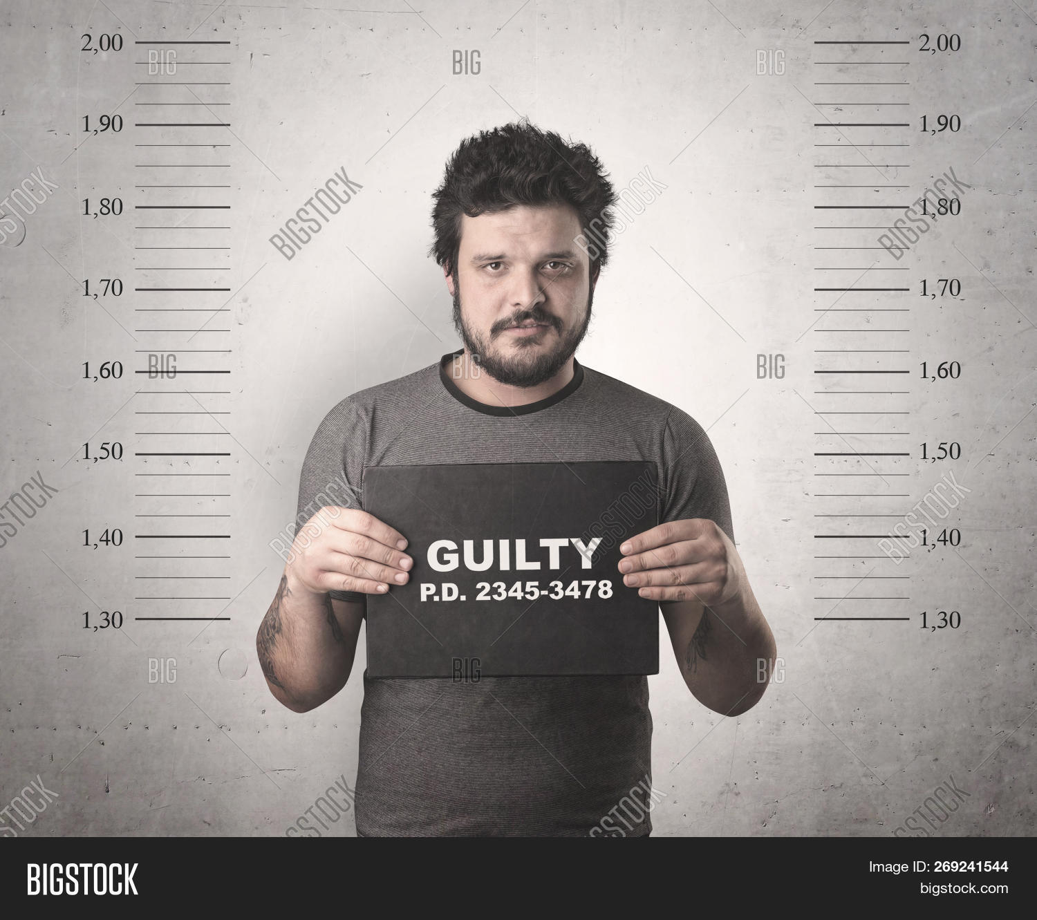 Caught Guilty Man ID Image & Photo (Free Trial) | Bigstock