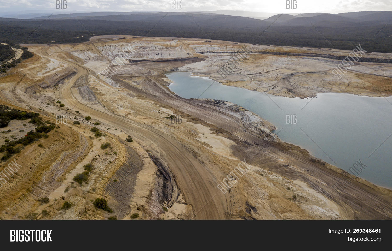Old Open Cut Mine Image & Photo (Free Trial) | Bigstock