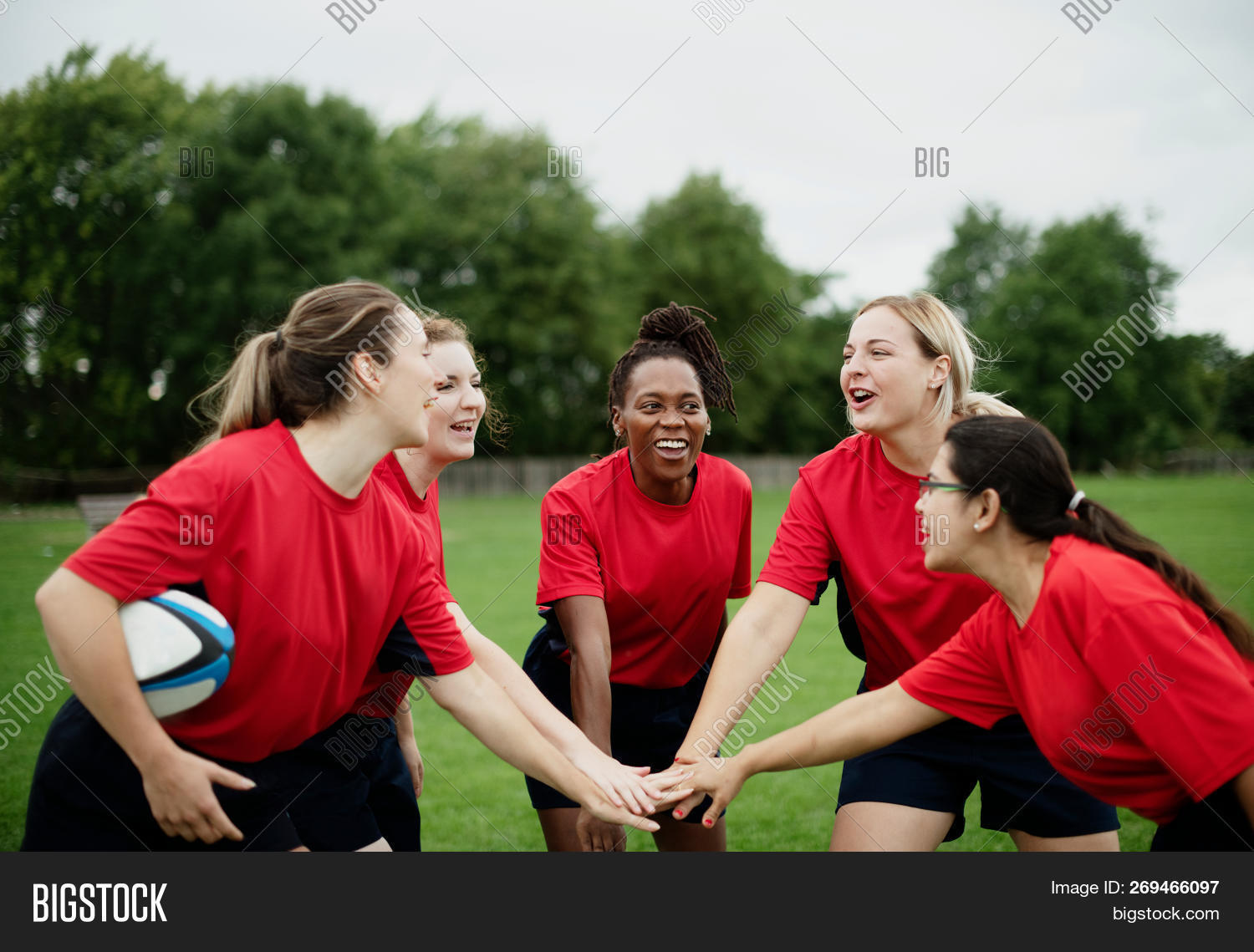 Female Rugby Players Image & Photo (Free Trial) | Bigstock