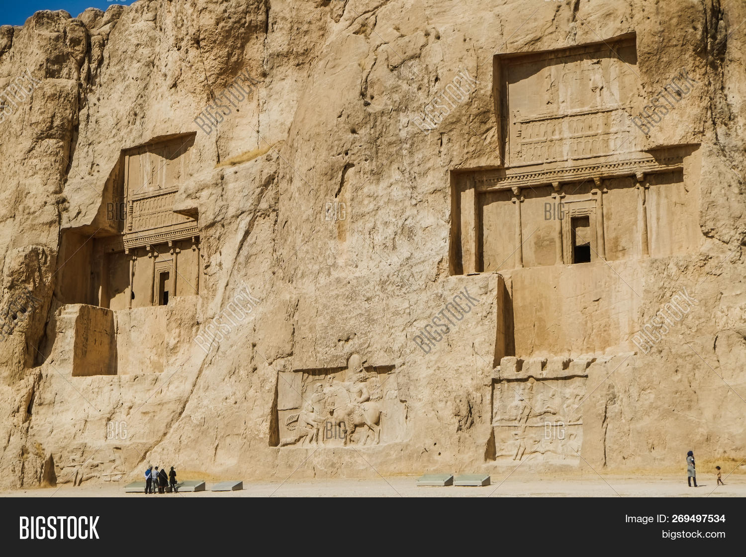 Ancient Iranian Rock Image & Photo (Free Trial) | Bigstock