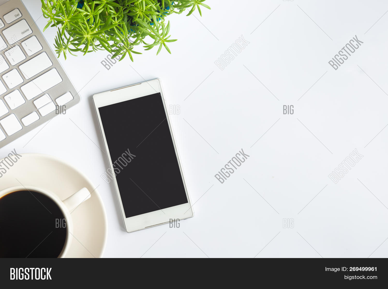 Top View Desk Office Image & Photo (Free Trial) | Bigstock