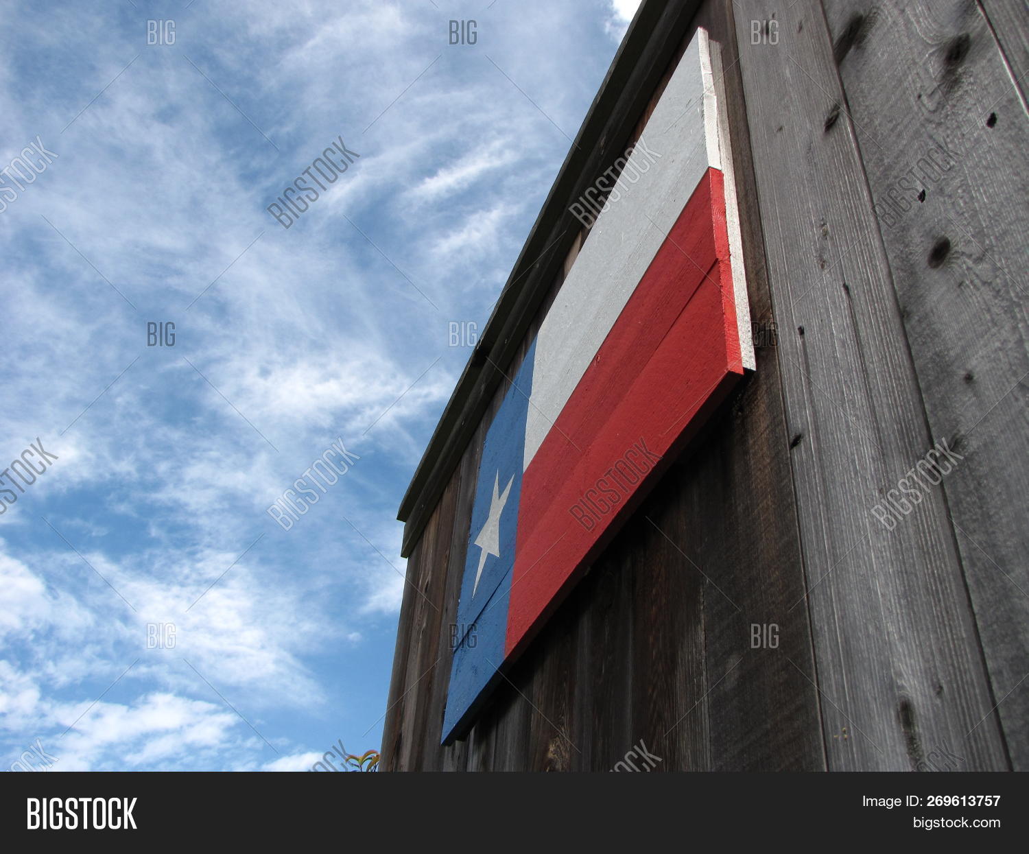 Texas Flag On Side Old Image & Photo (Free Trial) | Bigstock
