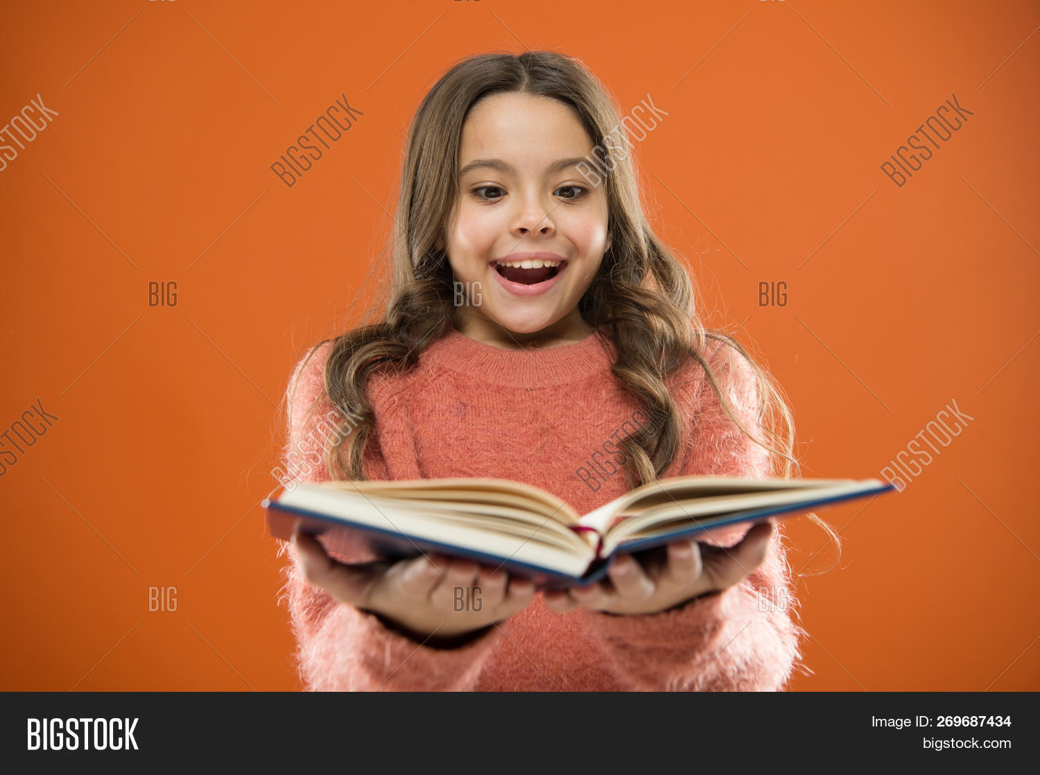 Child Enjoy Reading Image & Photo (Free Trial) | Bigstock