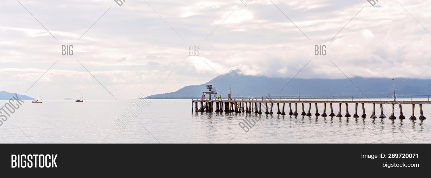 Wooden Pier Jutting Image & Photo (Free Trial) | Bigstock