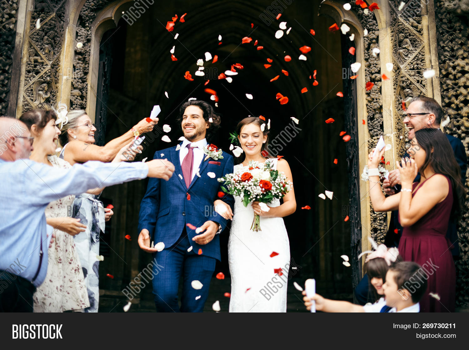Family Throwing Rose Image & Photo (Free Trial) | Bigstock