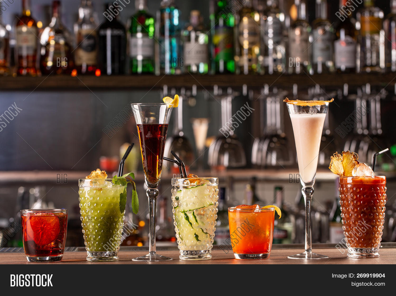 Alcohol Bar, Cocktail Image & Photo (Free Trial) | Bigstock