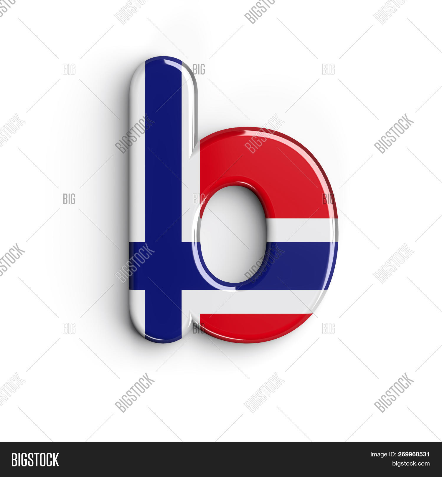 Norway Letter B - Image & Photo (Free Trial) | Bigstock