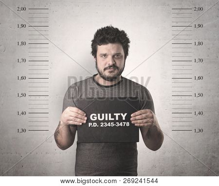 Caught Guilty Man ID Image & Photo (Free Trial) | Bigstock