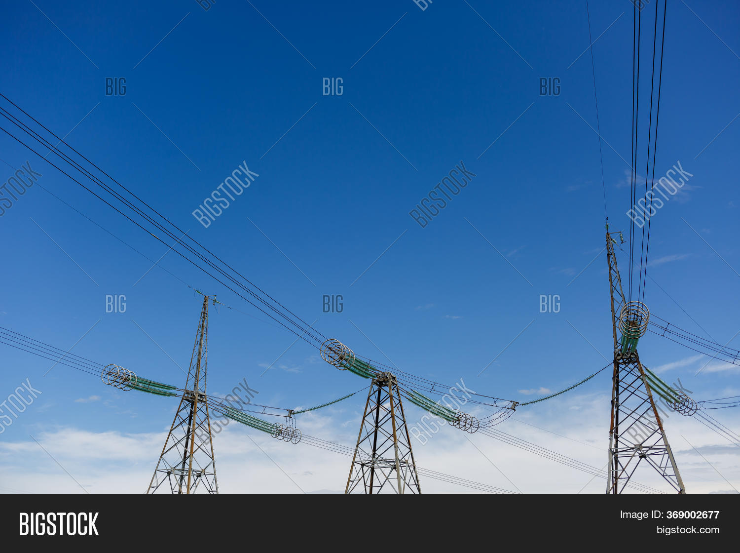 Power Lines High- Image & Photo (Free Trial) | Bigstock