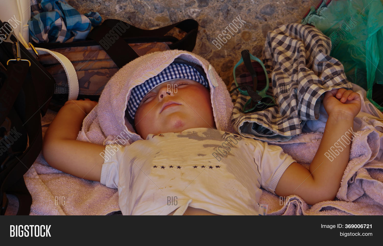 Cute Child Sleeping On Image & Photo (Free Trial) | Bigstock