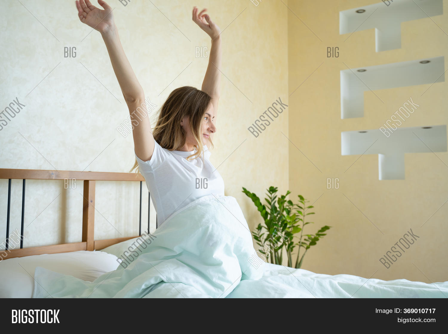 Woman Waking Her Bed Image & Photo (Free Trial) | Bigstock