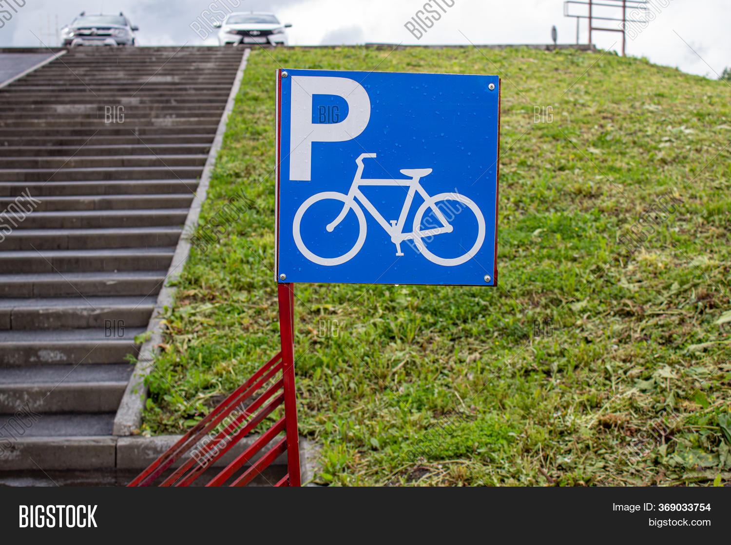 Bicycle Parking Sign Image & Photo (Free Trial) | Bigstock