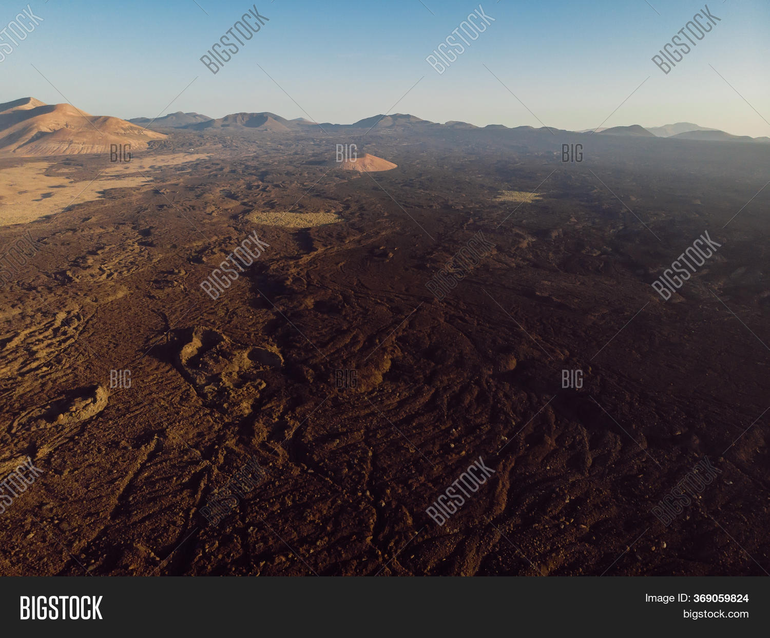 Aerial View Lava Image & Photo (Free Trial) | Bigstock