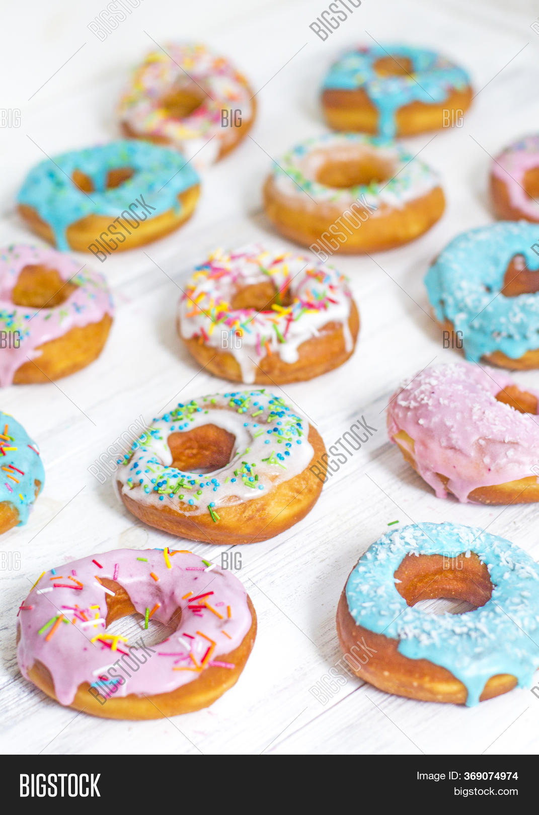 Colorful Donuts Image & Photo (Free Trial) | Bigstock