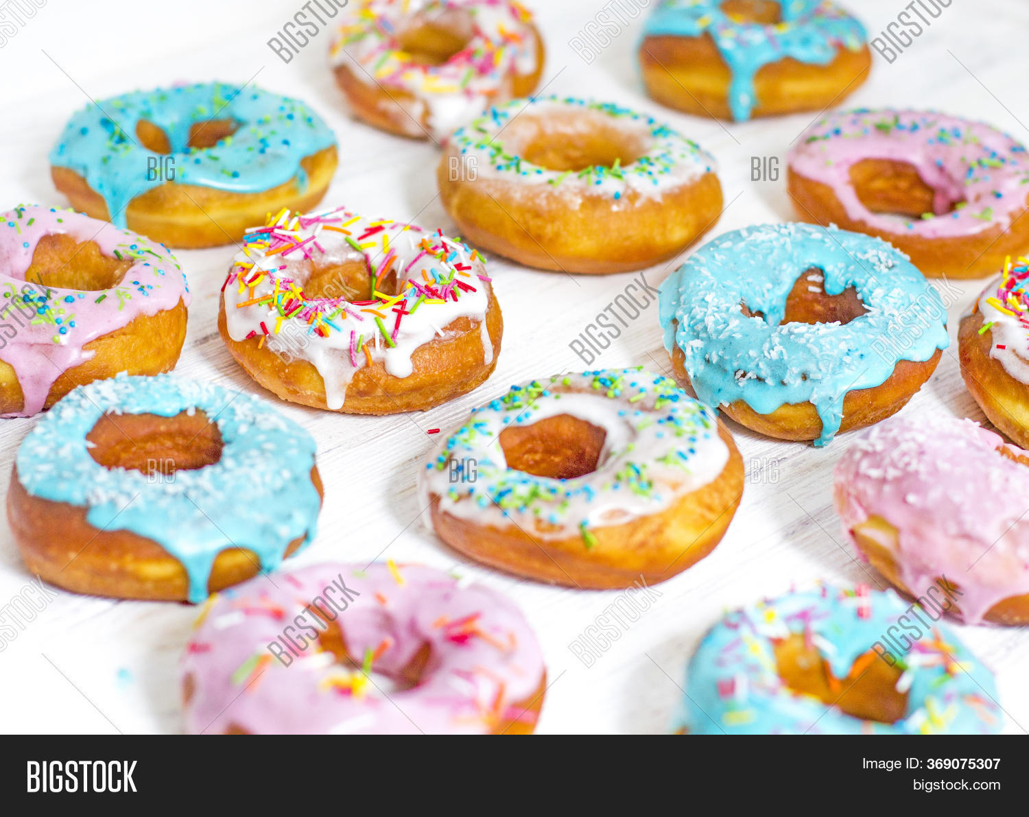 Colorful Donuts Image & Photo (Free Trial) | Bigstock