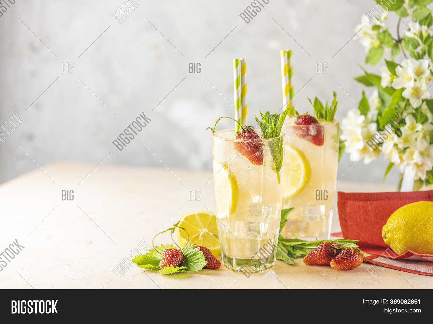 Two Glasses Cold Icy Image & Photo (Free Trial) | Bigstock