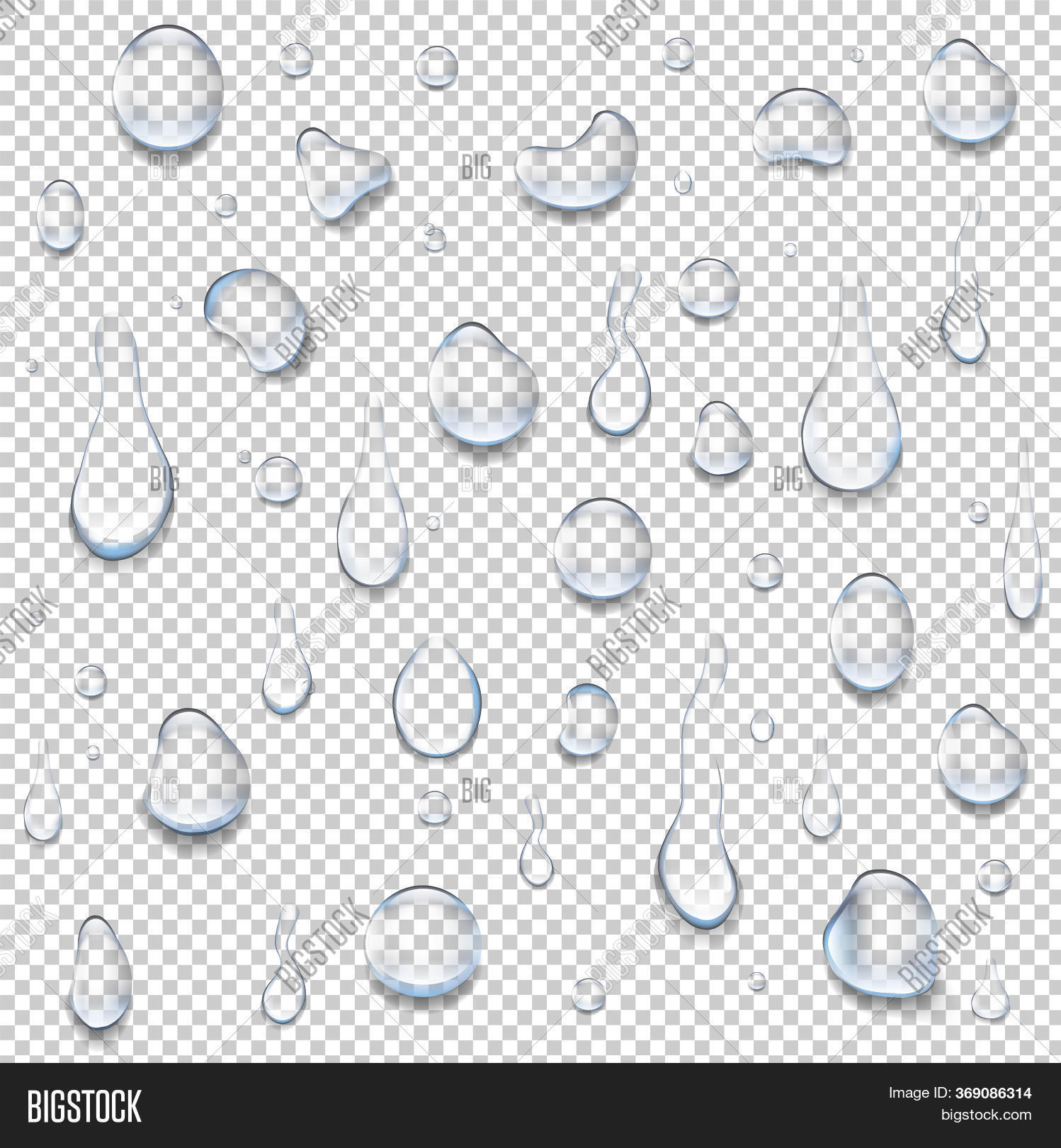 Water Drop Isolated Image & Photo (Free Trial) | Bigstock