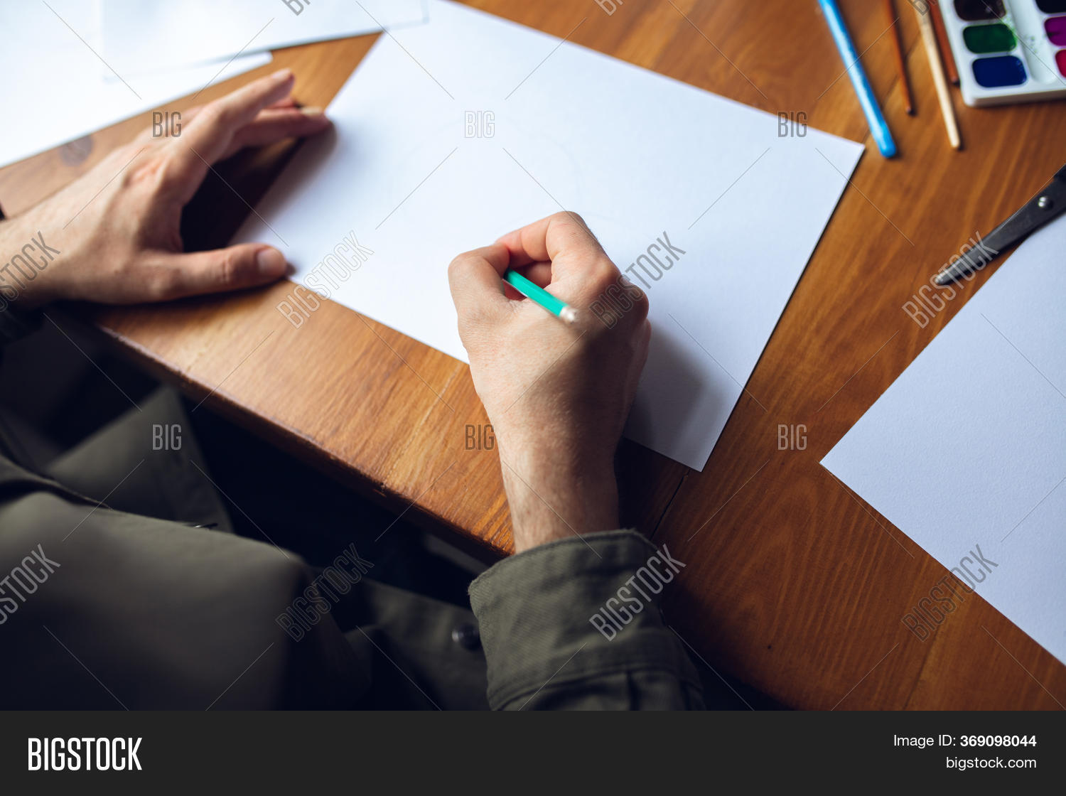 Close Man Drawing Image & Photo (Free Trial) | Bigstock