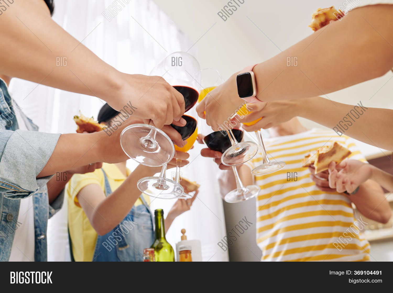 Group Friends Toasting Image & Photo (Free Trial) | Bigstock