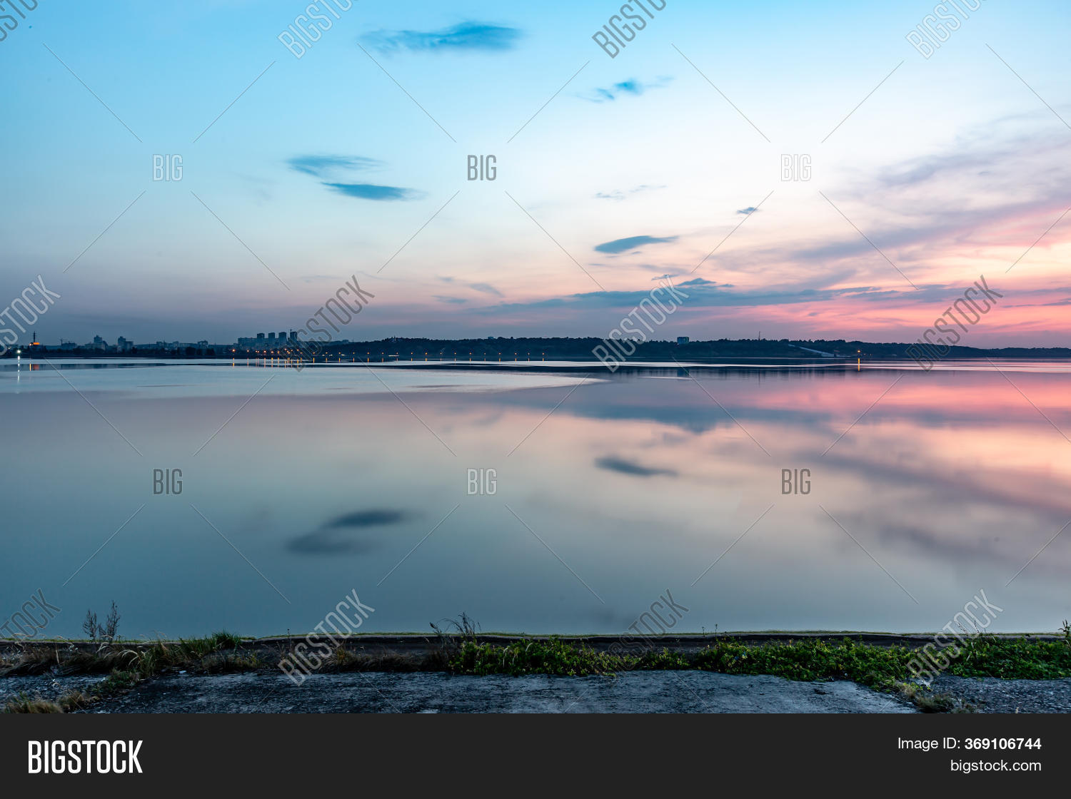 Sunset Over River Image & Photo (Free Trial) | Bigstock